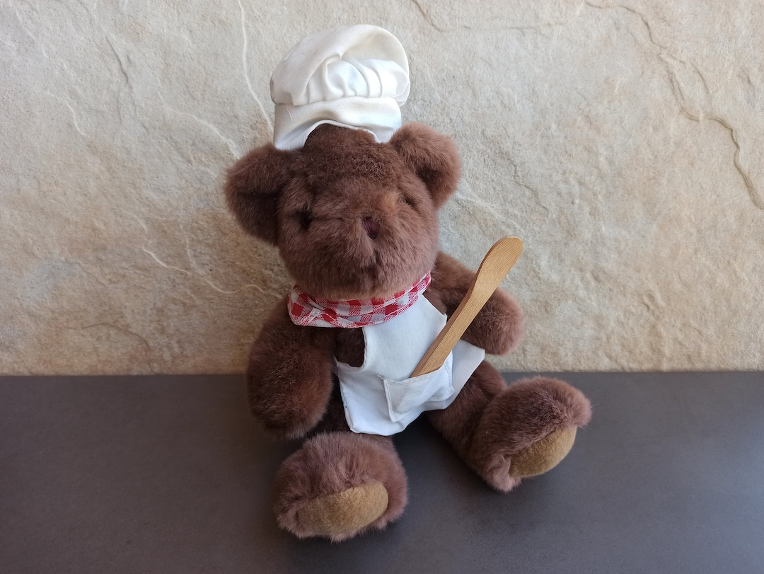 Original Cook Teddy Bear, Original Soft Plush Toy, Cook Teddy Bear ...