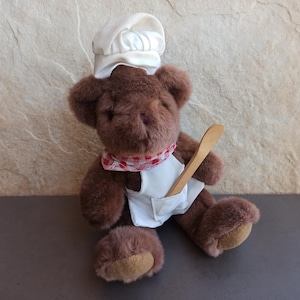 Original Cook Teddy Bear, Original Soft Plush Toy, Cook Teddy Bear ...