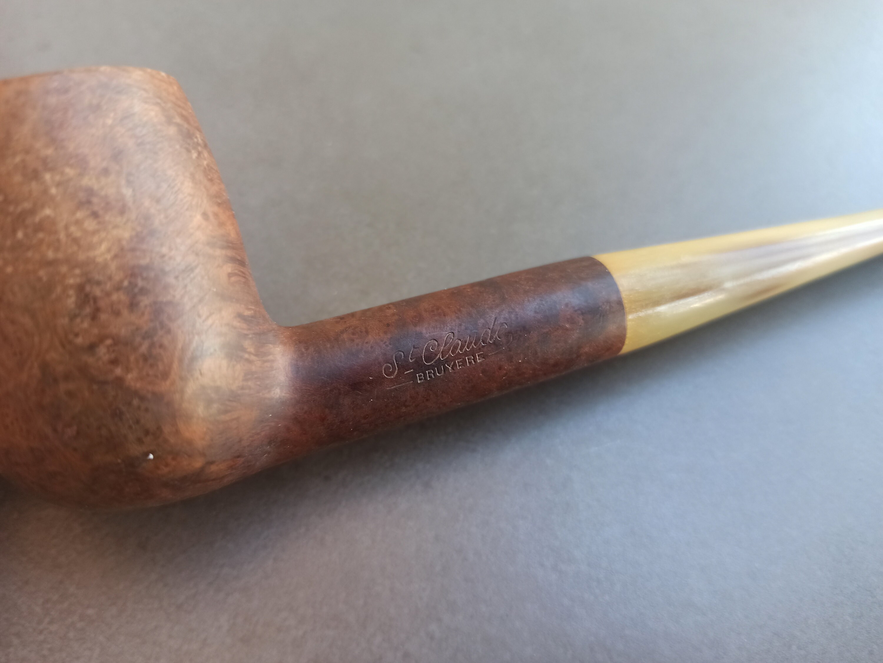 St Claude Bruyere Pipe Vintage Tobacco Pipe Antique Bruyere - Etsy