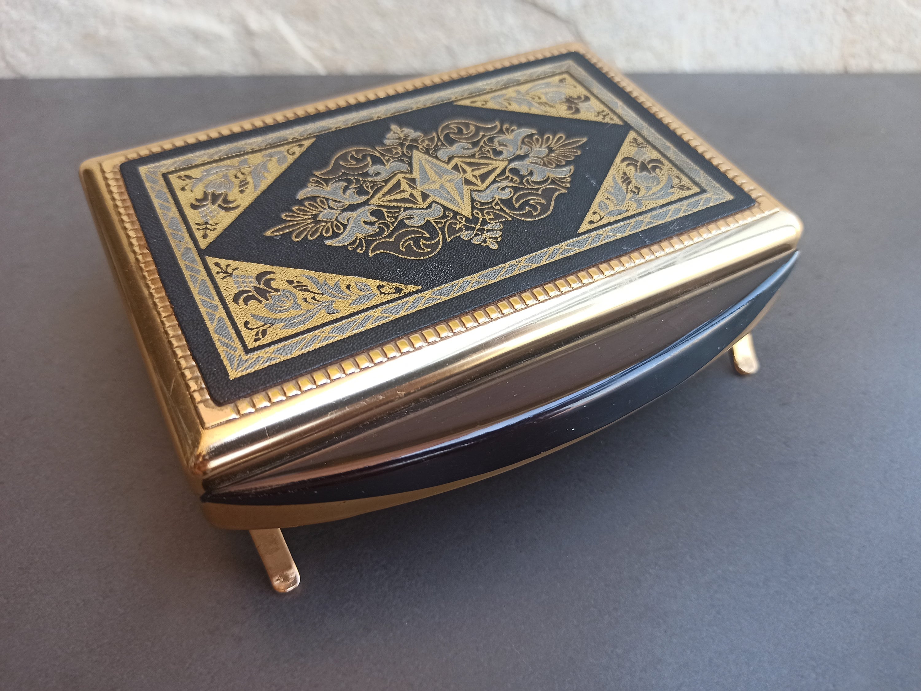 Antique Music Box for Cigarettes Vintage Musical Box - Etsy