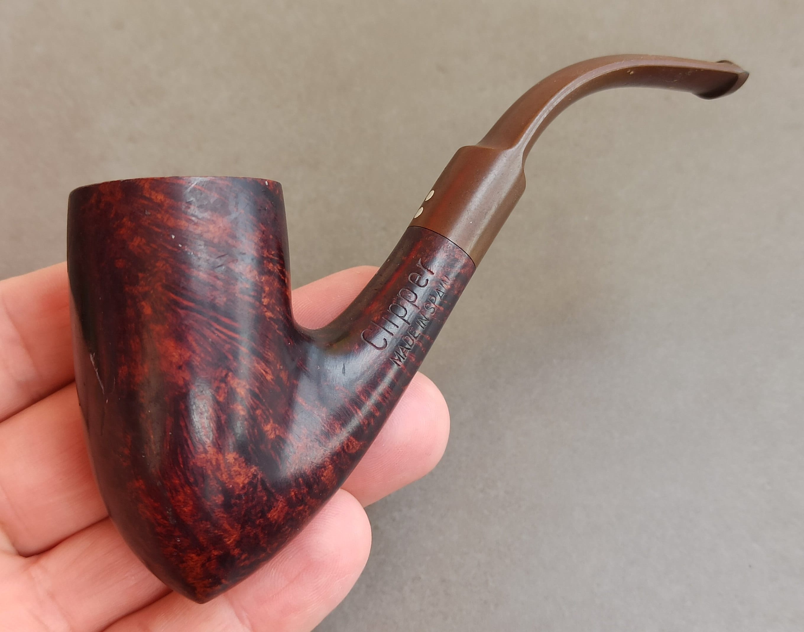 Clipper Briar Smoking Pipe 5770 Made in Spain Briar Pipe - Etsy