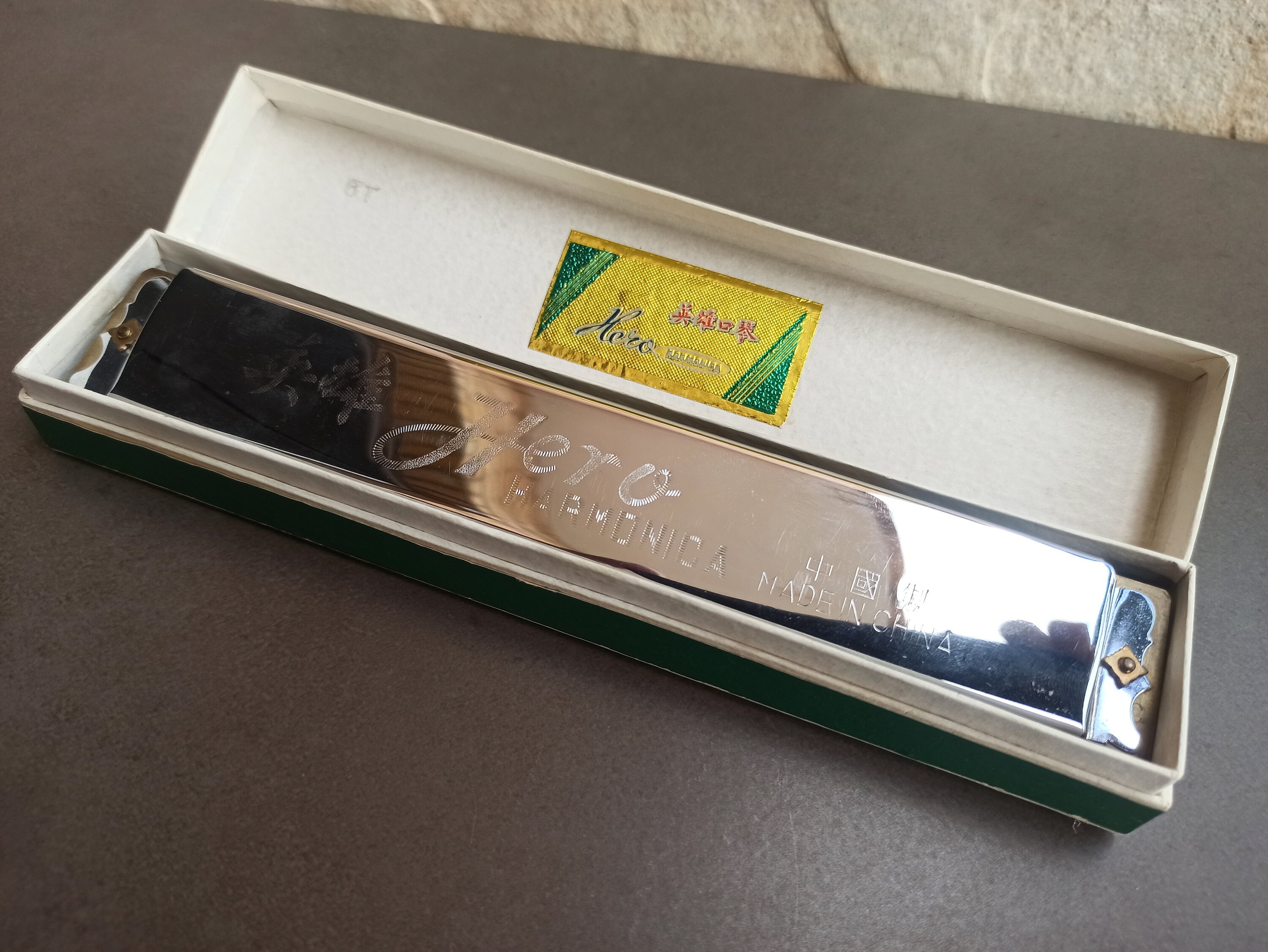 Harmonica HERO 48 Holes Vintage Harmonica in Original Box - Etsy