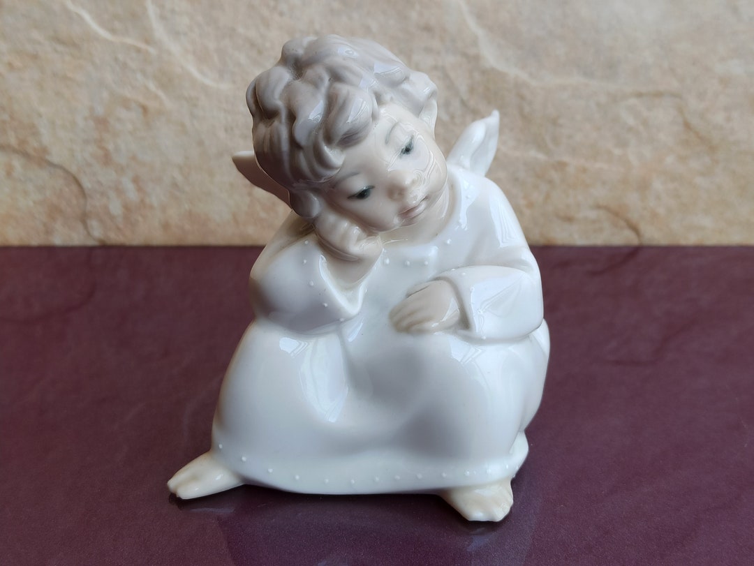 Lladro Angel, Wings, Vintage Lladro Angel, Lladro Angel, Antique ...