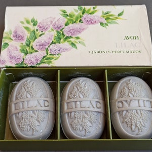 Vintage Soap, AVON, Lilac, Promise of Heaven, Touch of Roses, Avon Soap ...