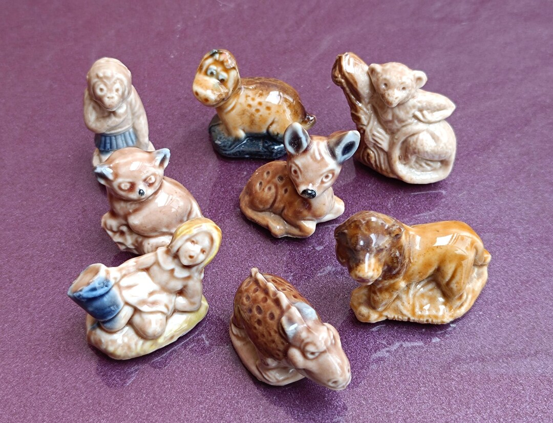 1980s WADE Porcelain Figurines Set, WADE Porcelain, Wade Figure ...