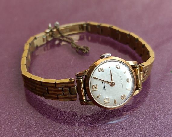 1950-59 TORMAS Gold Filled Watch, 15 Rubis Watch, Gol… - Gem