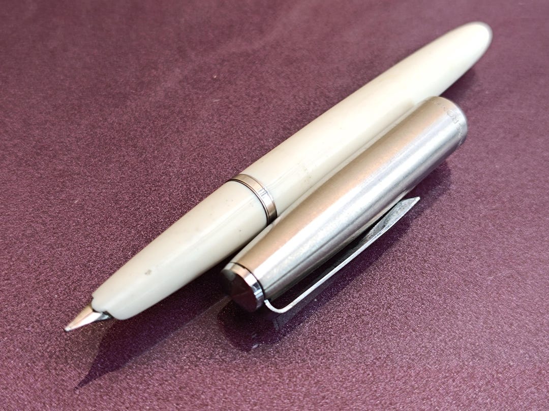 1960s INOXCROM 55 Fountain Pen, Fountain Pen, Vintage Fountain Pen ...