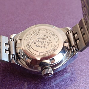 1980 Citizen Automatic Watch, Mechanical Watch, Vintage Mens Watch ...