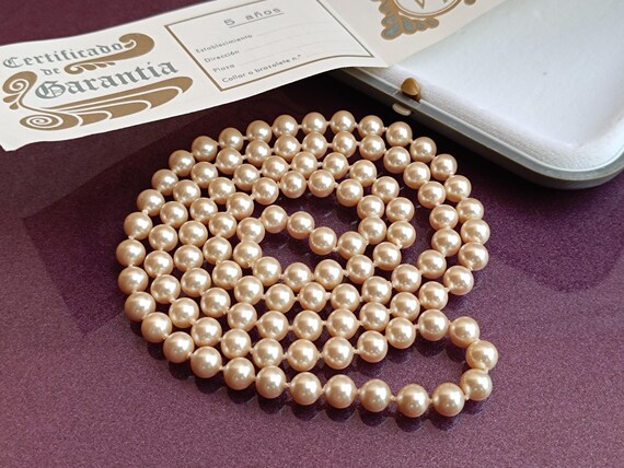 1970s Velina Reina Pearl Necklace, Velina Reina Pearl… - Gem