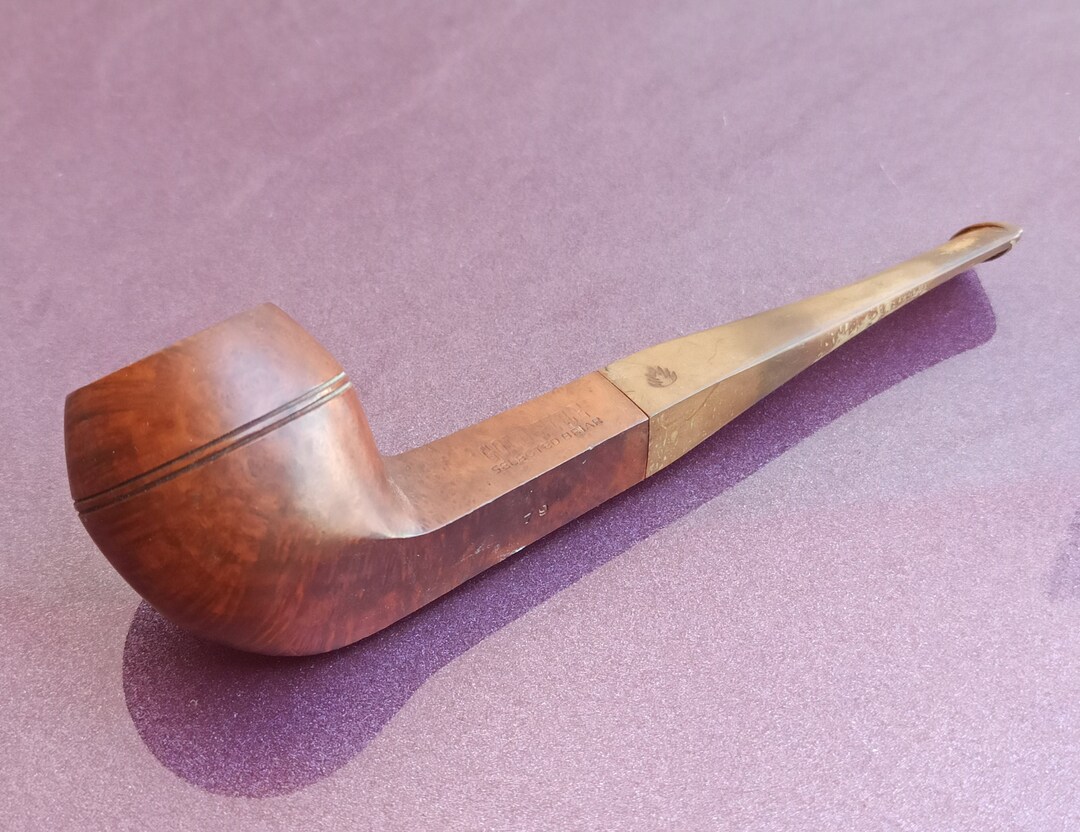 GOLD FIRE 79 Smoking Pipe, Briar Pipe, Vintage Briar Tobacco Pipe, Antique Bruyere, Used Briar ...