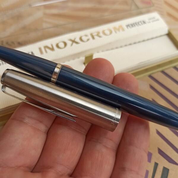 Inoxcrom Fountain Pen - Etsy