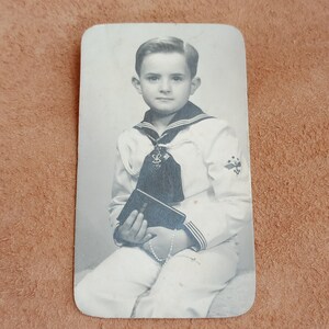 Old Photo 1960, First Communion Photo, Little Boy Communion, Antique ...