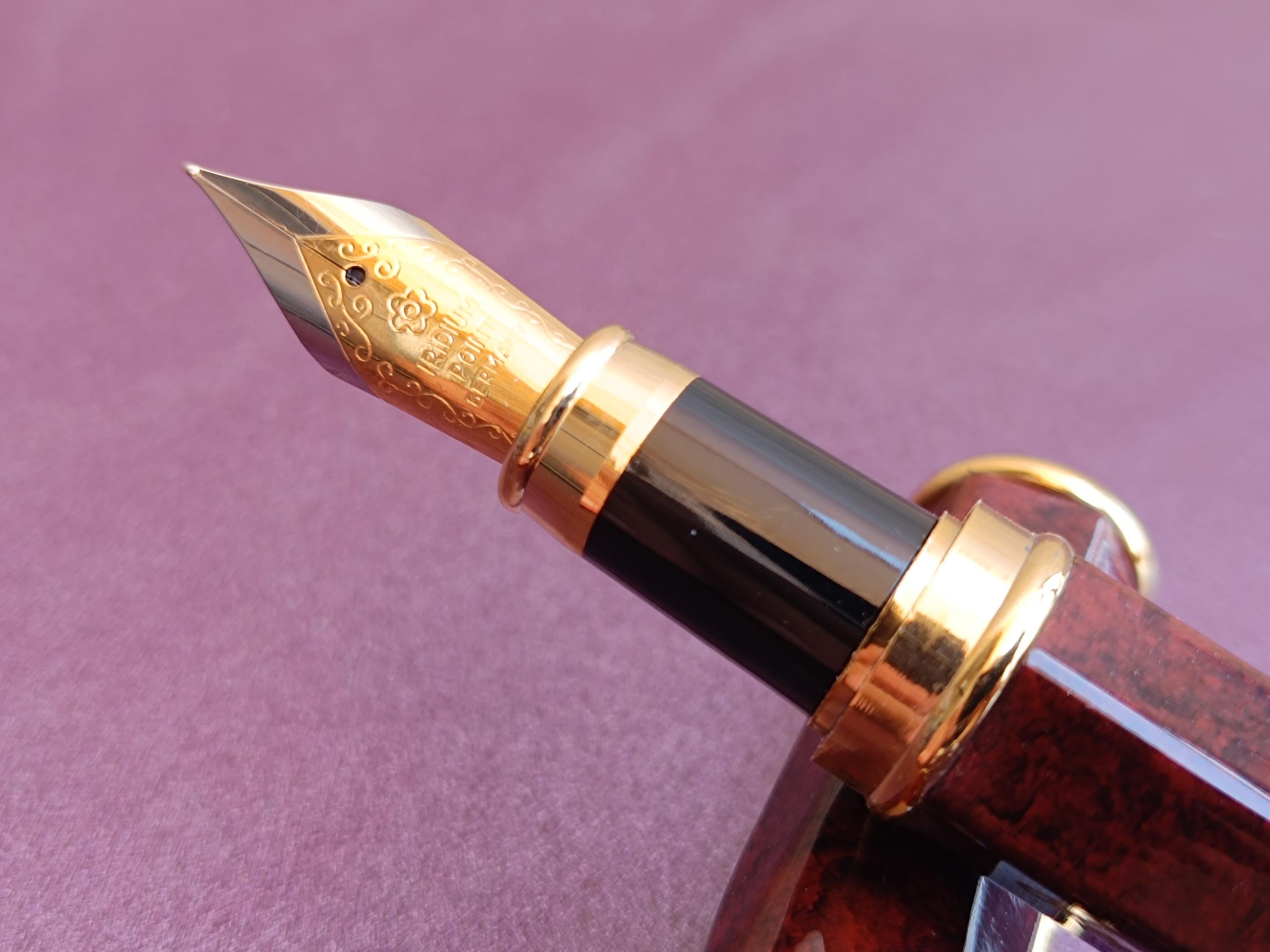 Vintage Fountain Pen, Vintage Gift, Iridium Point Germany Fountain Pen ...