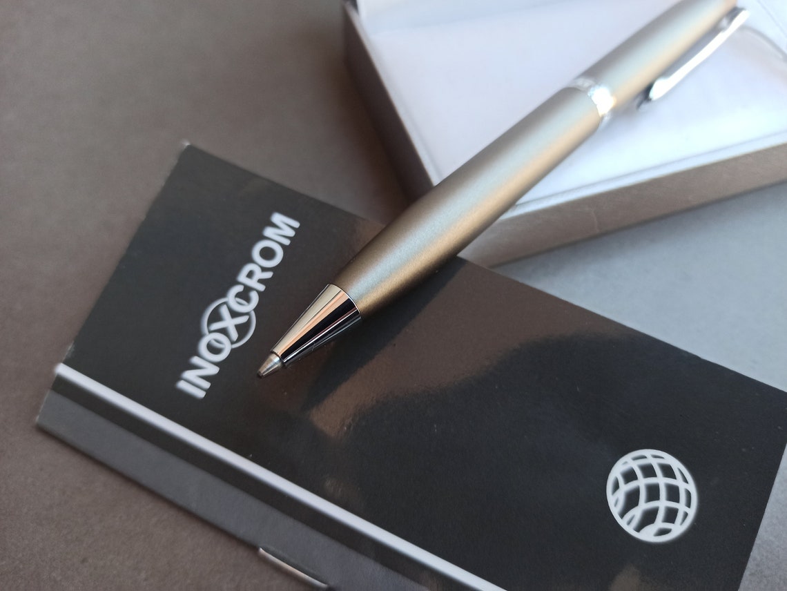 Inoxcrom Spanish Design Pens Modern Ballpoint Pen Tested and - Etsy