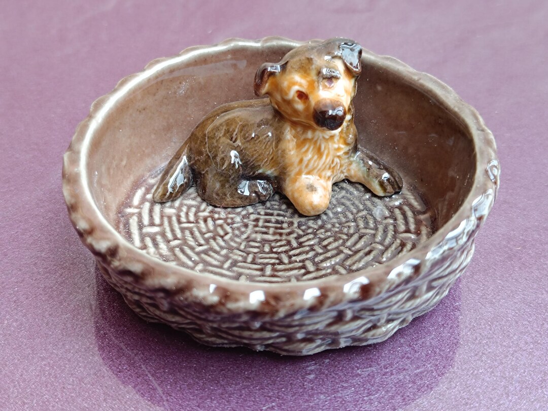 Wade English Porcelain Dog Figurine, Porcelain Dog Figure, Wade ...