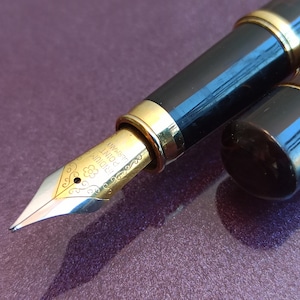 TIFFANY Fountain Pen, Iridium Point Germany Nib, Fountain Pen, Vintage ...