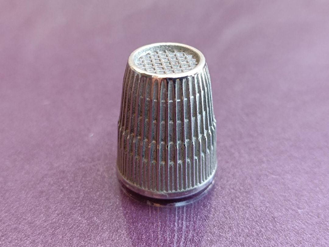 W-germany Thimble, Collectible Thimble, Vintage Thimble, German Thimble, Retro Thimble, Metal ...