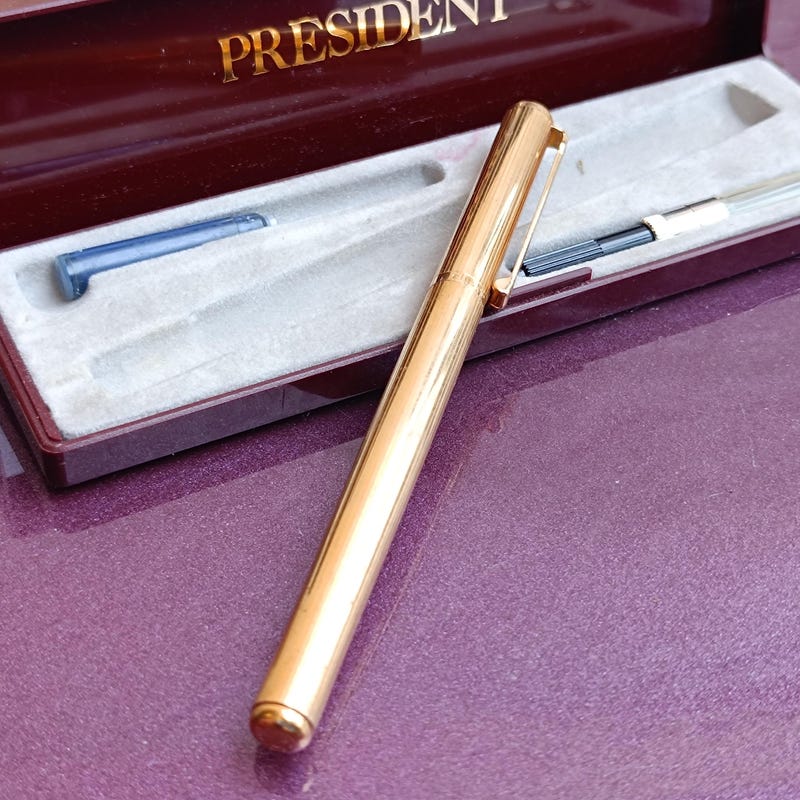 1920s Gold Fountain Pen - Etsy UK