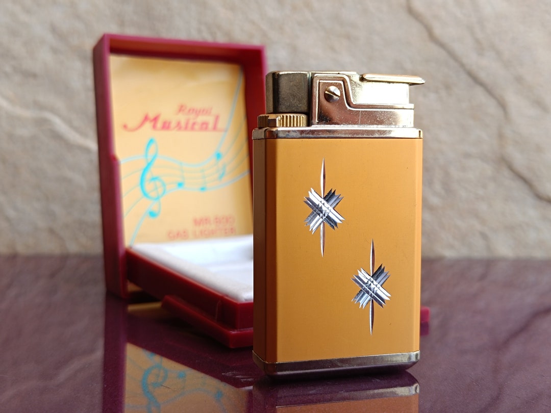 Royal Musical Lighter, Vintage Musical Lighter, Musical Lighter ...