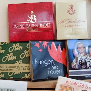 1980 MATCHBOX Set, Antique Matches, Various Design, Antique Style, Old ...