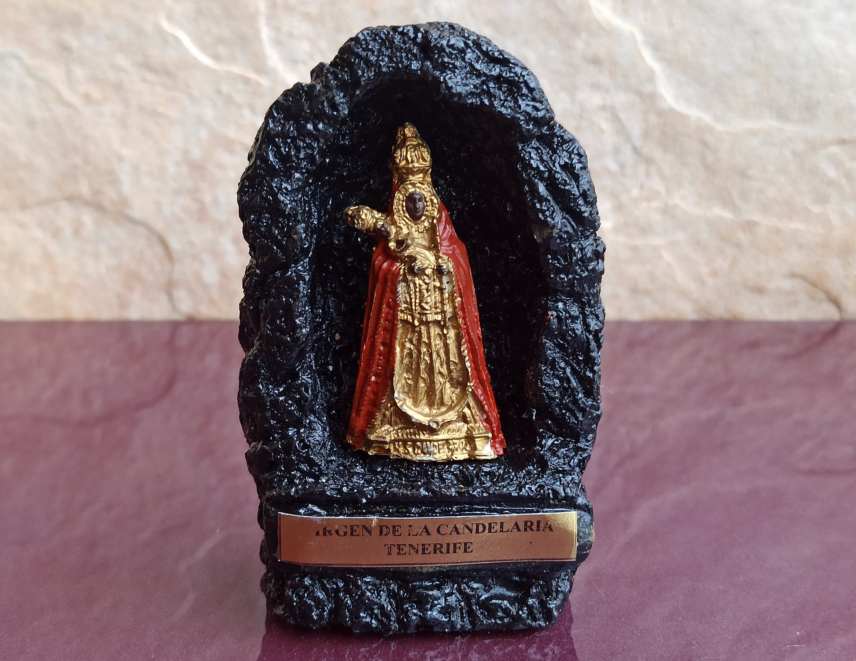 Virgen De La Candelaria Figurine Religious Statue Rosary - Etsy