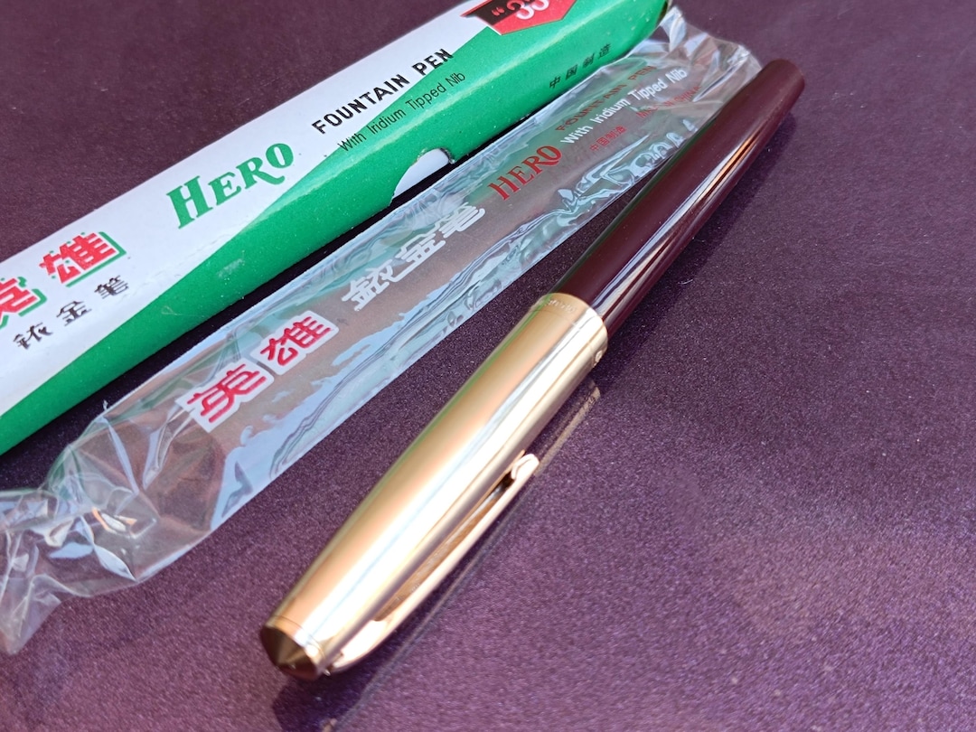 HERO 330 Fountain Pen, Collectible Pen, Gift Pen, Ink Pen, Fountain Pen ...