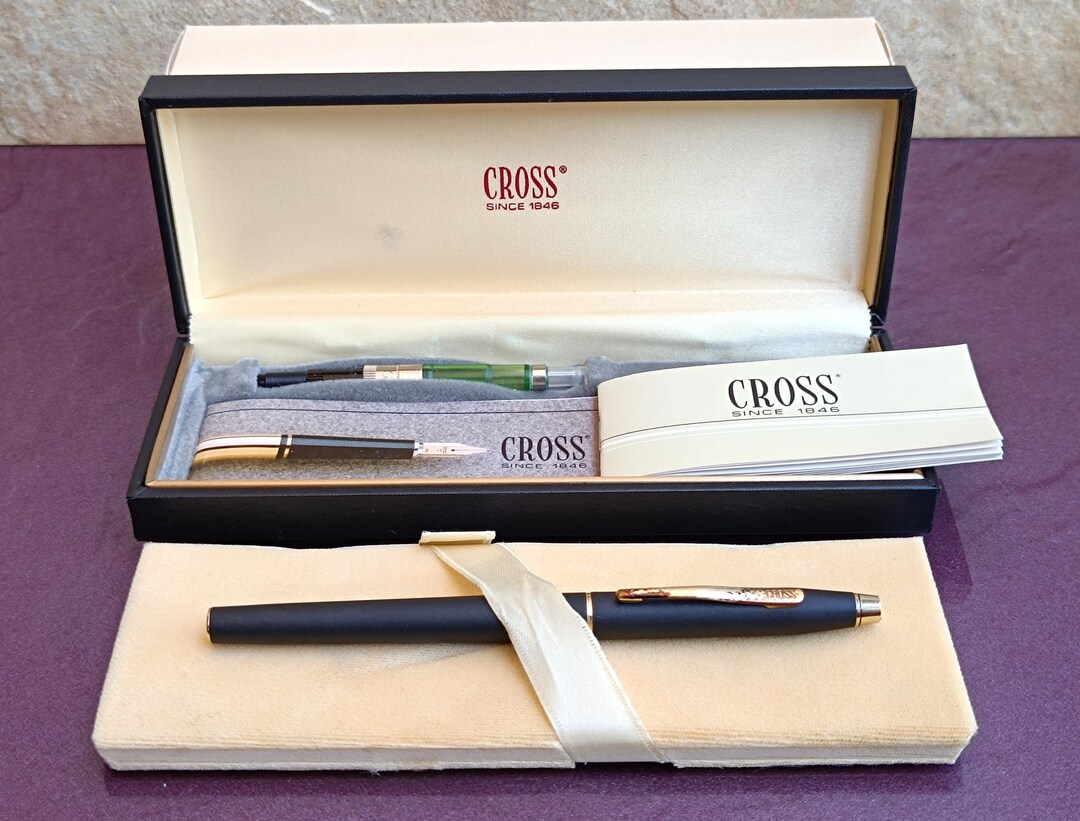 CROSS Fountain Pen, Fountain Pen, Vintage Fountain Pen, Antique ...