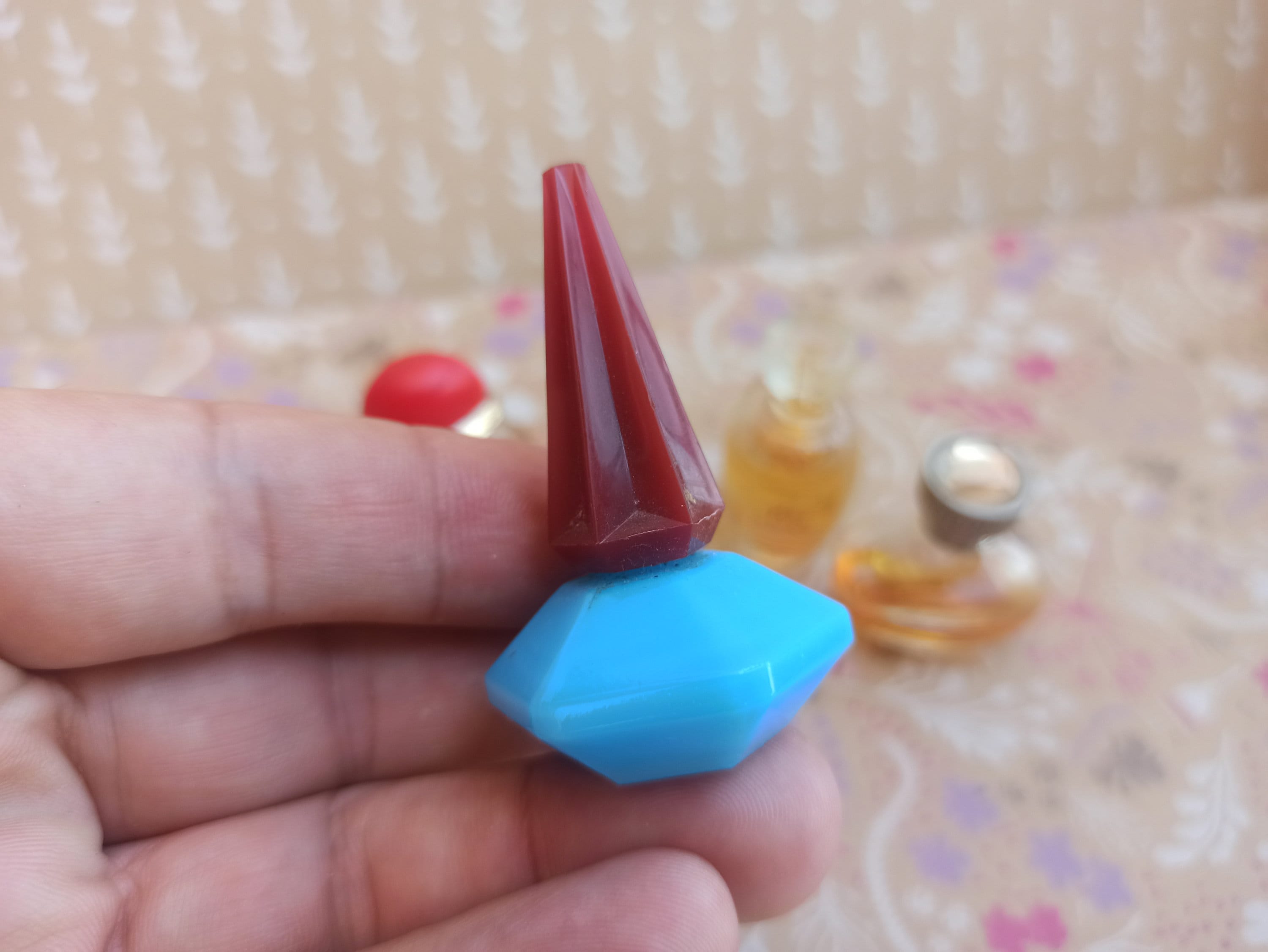 Perfume Miniatura Mini Antique Perfume Miniatura Splash Eau - Etsy