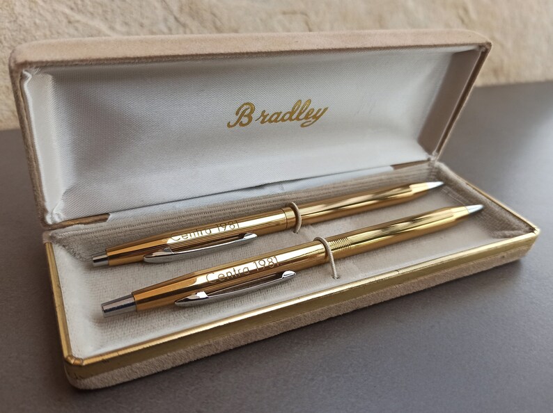 BRADLEY Set Pencil and Ballpoint Pen 1970 Ballpoint Pen - Etsy