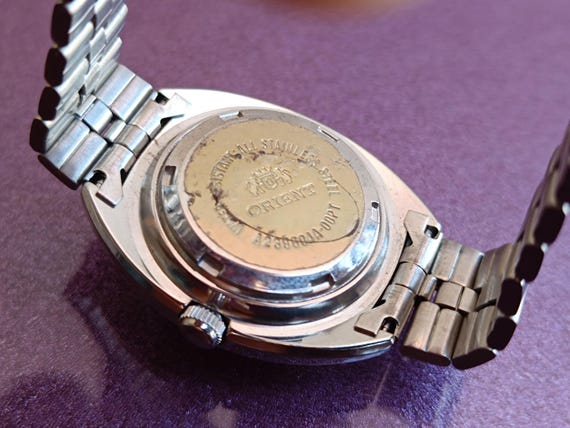 1980s ORIENT 21 Jewels Automatic Watch, Vintage Mecha… - Gem