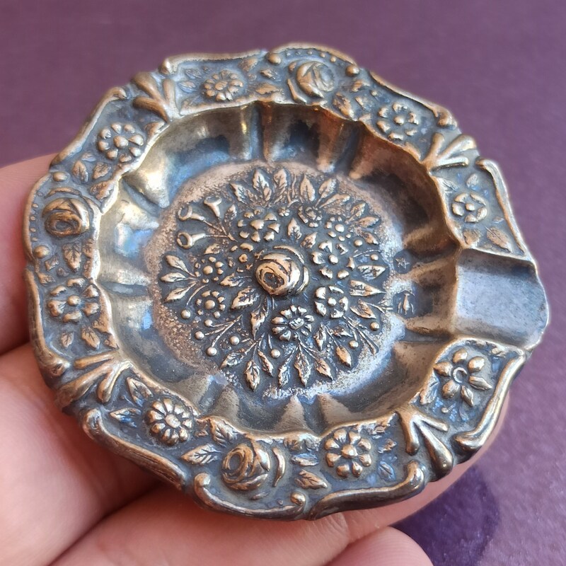 Silver Ashtray - Etsy