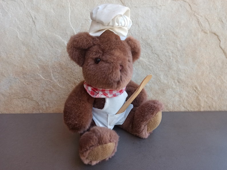 Original Cook Teddy Bear Original Soft Plush Toy Cook Teddy - Etsy