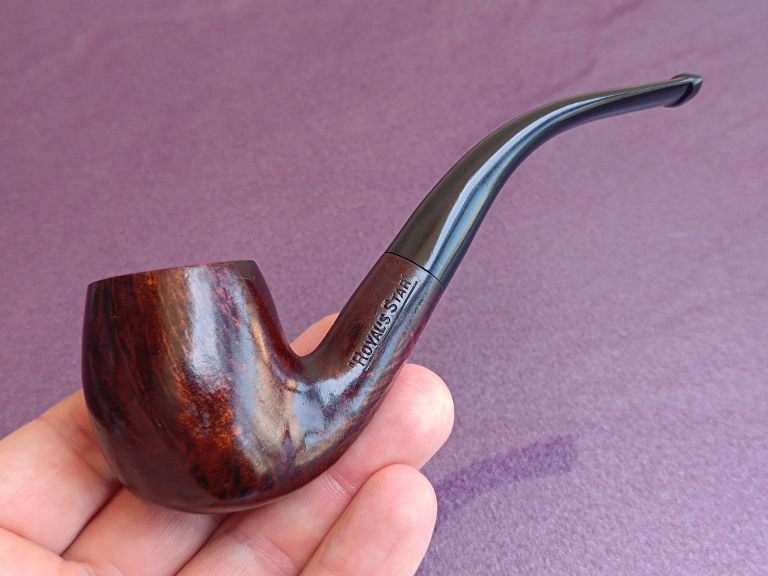 1980s St Claude Royal's Star Bruyere, Jean Lamy Smoking Pipe, Tobacco ...