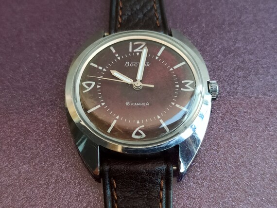 1970 VOSTOK 18 Jewels Mechanical Watch, Vintage Watch… - Gem