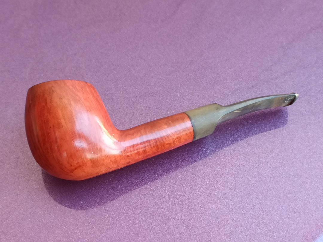 Lorenzo Smoking Pipe, Smooth Bent, Vintage Tobacco Pipe, Antique ...