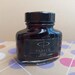 Antique 1950 Ink Inkwell Parker Black Decoration Vintage - Etsy