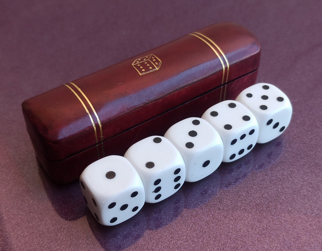 1970 Italian Plastic Vintage Dice Vintage Complete Dice - Etsy