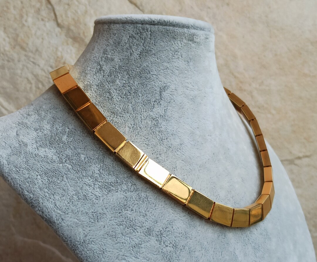 RARE Boruschka Gold Plated Necklace, Vintage Choker, Spanish Vintage ...