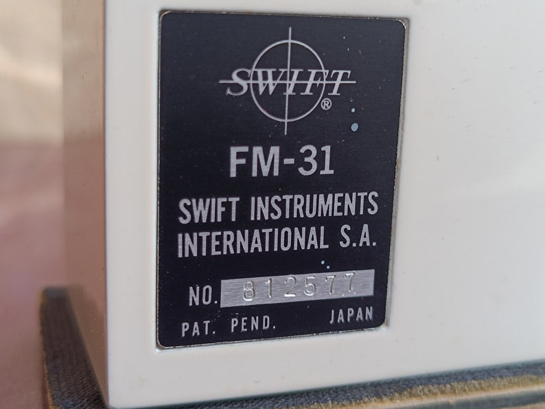 1970-80 Swift FM-31, Field Microscope, Swift Field Master, Portable ...