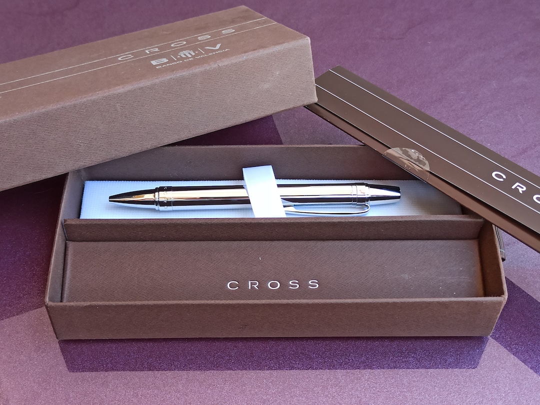 CROSS Ballpoint Pen, Ballpoint Pen, Vintage Ballpoint Pen, Old Metal ...