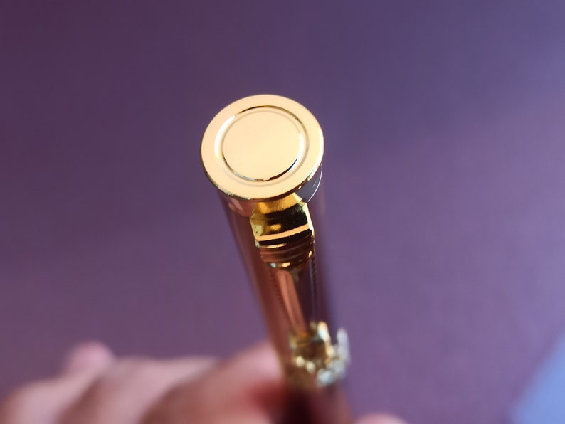 Dragon Fountain Pen Genius Iridium Gold Plated Fountain Pen - Etsy