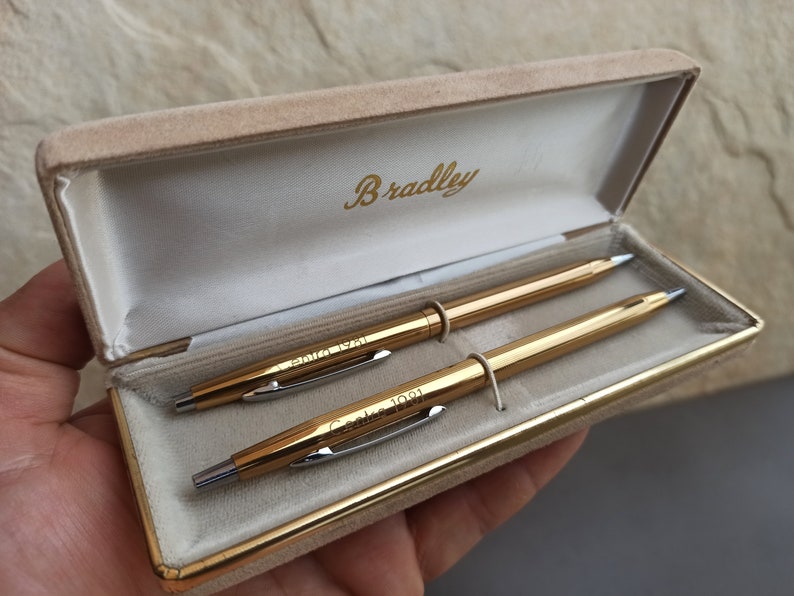 BRADLEY Set Pencil and Ballpoint Pen 1970 Ballpoint Pen - Etsy
