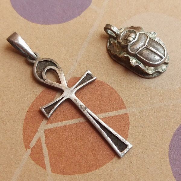 Silver Scarab - Etsy