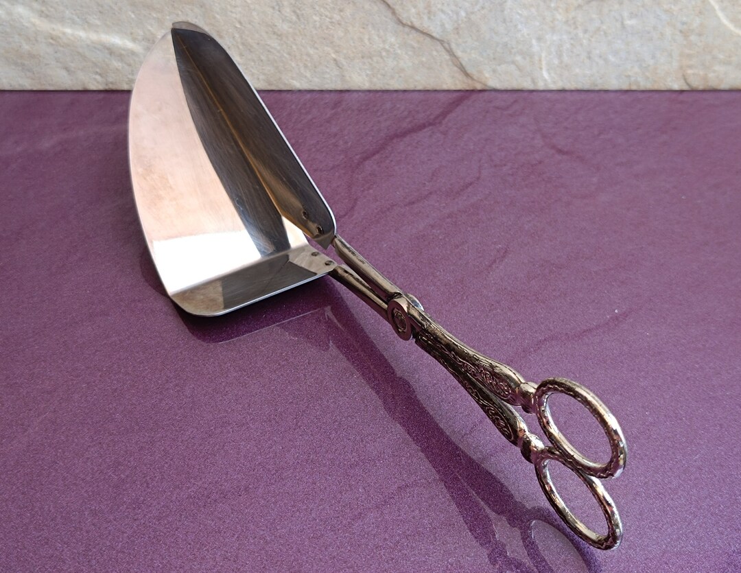 1980 MAYELL Silver Plated Cake Slice Cutlery, Silver Plated Cake Cutlery, Made in England - Etsy