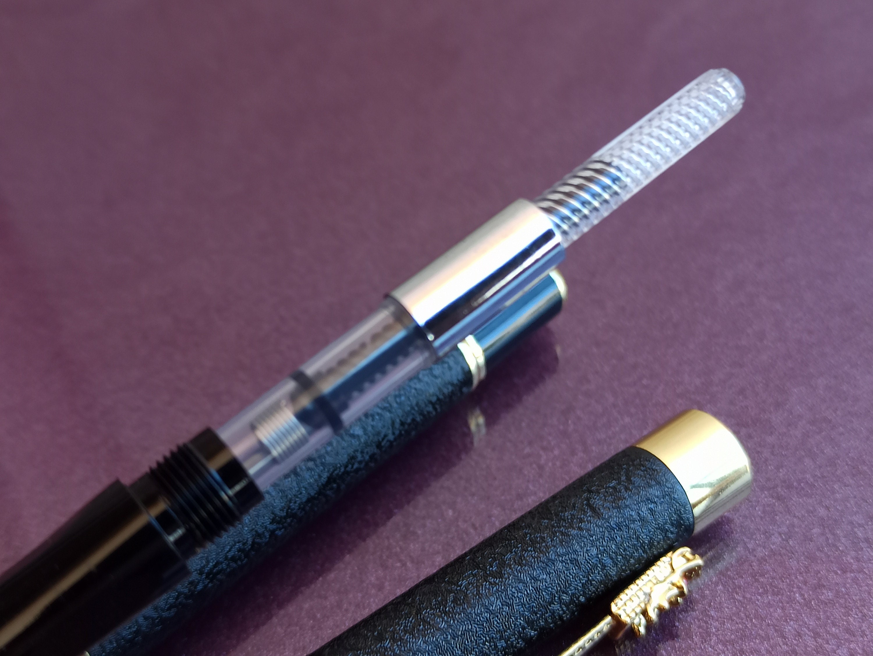 Dragon Fountain Pen Genius Iridium Gold Plated Fountain Pen - Etsy
