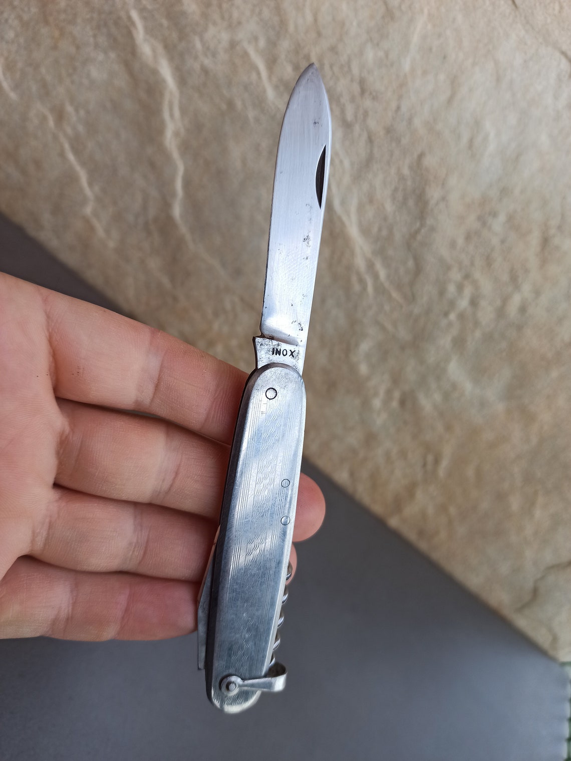 Vintage Knife Inox Albacete 1950 Spain Navaja Antique | Etsy