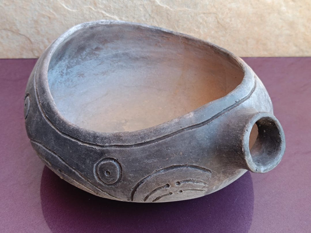 Taino Duho Ceramic Vase, Taino Art Figurine, Replica, Spain - Etsy