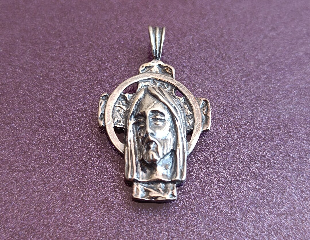 Jesus Christ Religious Silver Cross Pendant, Jesus Cross, Religious ...