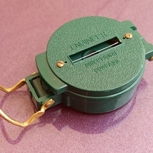 ENGINEER Directional Compass, Vintage Compass, Spanish Compass, Gift ...