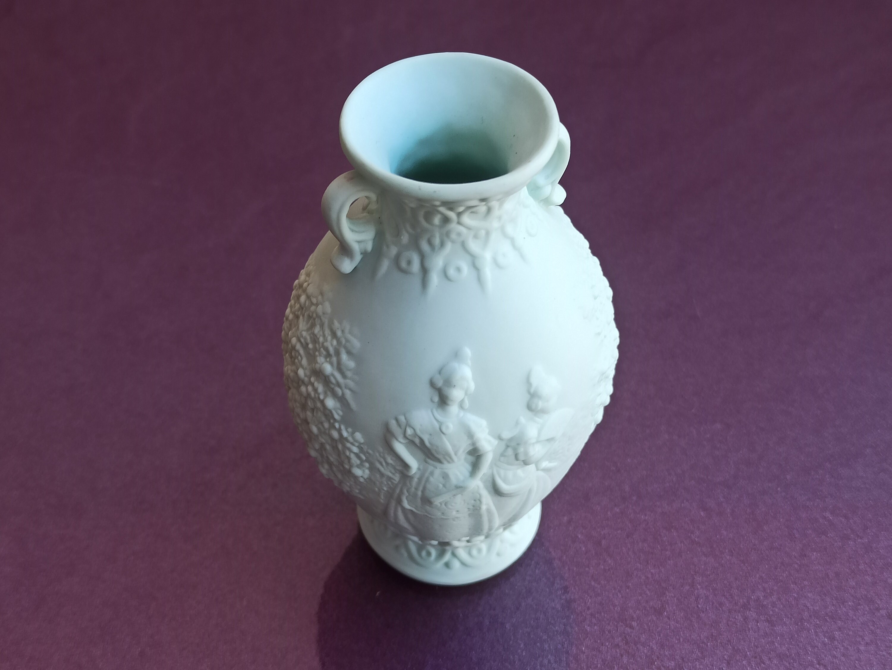 1984 LLADRO Porcelain Vase, Vintage Lladro Vase, Lladro Vase, Retro ...